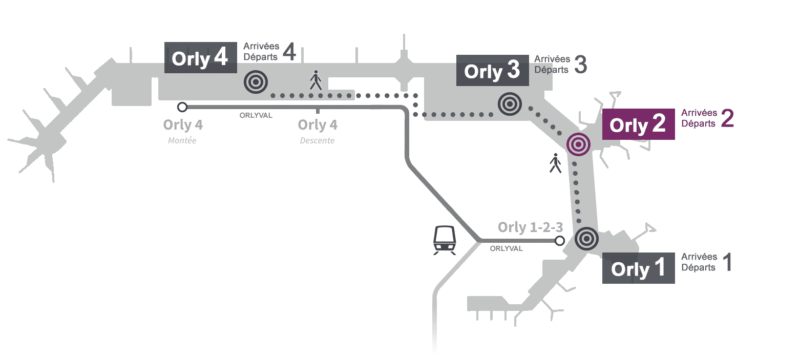 Orly Terminal 2 - AEROPORT ORLY (Paris Orly)